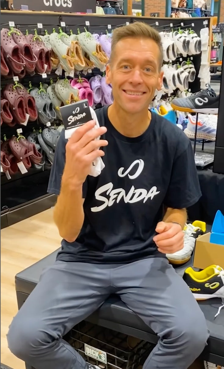 Exploring Senda Gear at Dick’s Sporting Goods with Jimmy Conrad | Senda ...