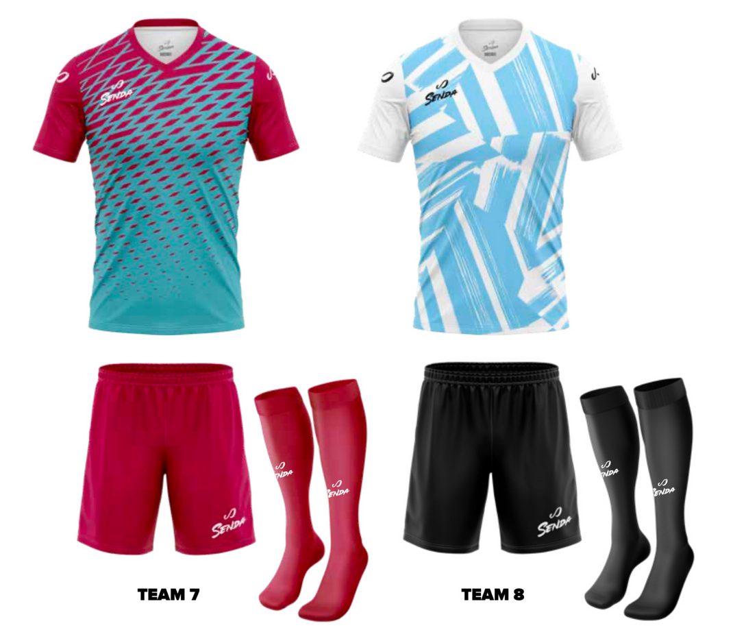 Tiro Sports Unique Custom Uniforms designed by Senda – Senda Athletics